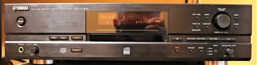 Yamaha cdr-hd1500 + pilot + instrukcja - 12511481275 - oficjalne ...