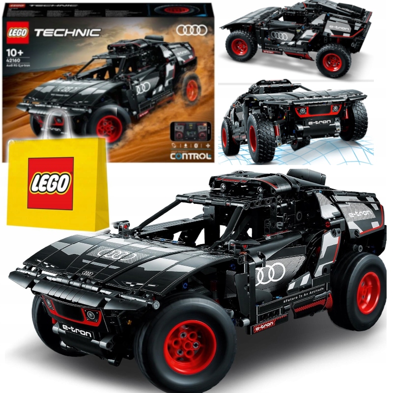 KLOCKI LEGO TECHNIC AUDI RSQ E-TRON AUTO ZDALNIE STEROWANE RC Z KLOCKÓW ...