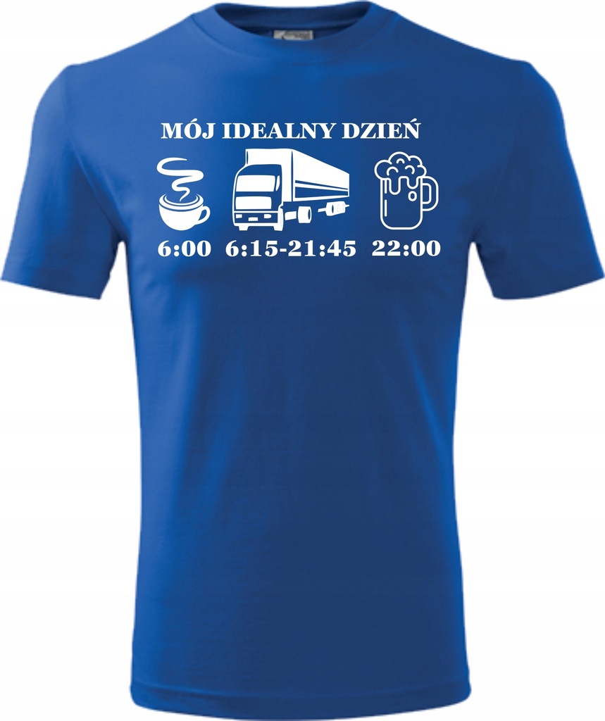 Koszulka PREZENT dla KIEROWCY CIĘŻARÓWKI TIRA TATY - 9866910340 - oficjalne archiwum Allegro