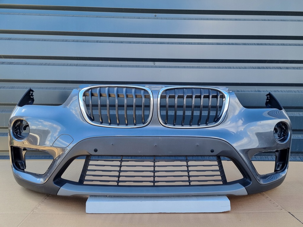 BMW X1 F48 ZDERZAK PRZÓD ORYGINAŁ C403 - 12581592548 - oficjalne ...