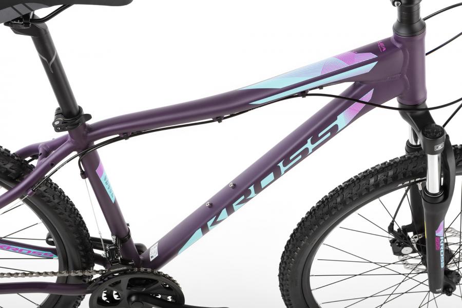 Rower KROSS Lea 4.0 górski S 27'5 DAMSKI FioleNieb - 7405744135 - oficjalne archiwum Allegro