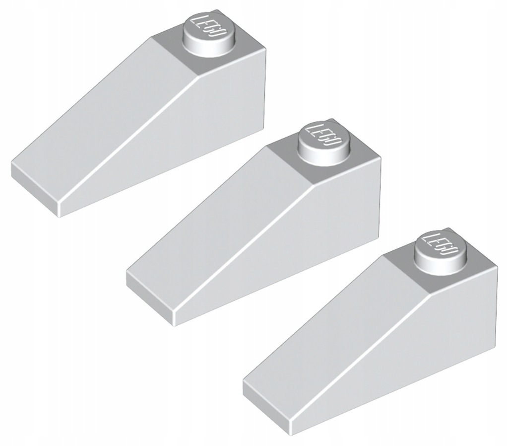 LEGO Skos 1x3 Biały/White (4286/428601) 3szt - 11425585852 - oficjalne ...