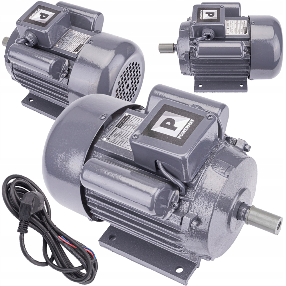 SILNIK ELEKTRYCZNY JEDNOFAZOWY 1,5kW 1400RPM 230V - 13684328137 - oficjalne archiwum Allegro