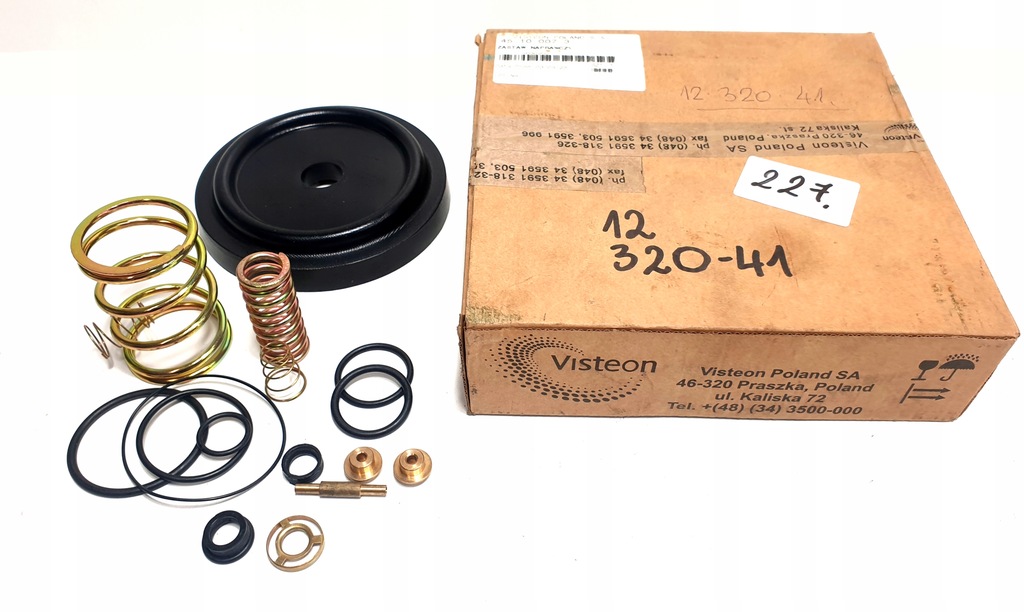 ZESTAw NAPRAWCZY ZAWÓR HAMULCOWY PRZYCZEPY 45100073 45100100 ...