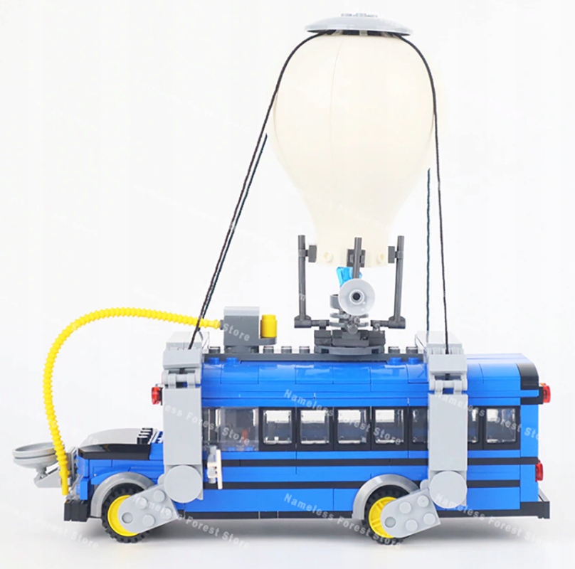 Klocki Zestaw Fortnite Autobus Battle Bus Bojowy - 12573709450 ...