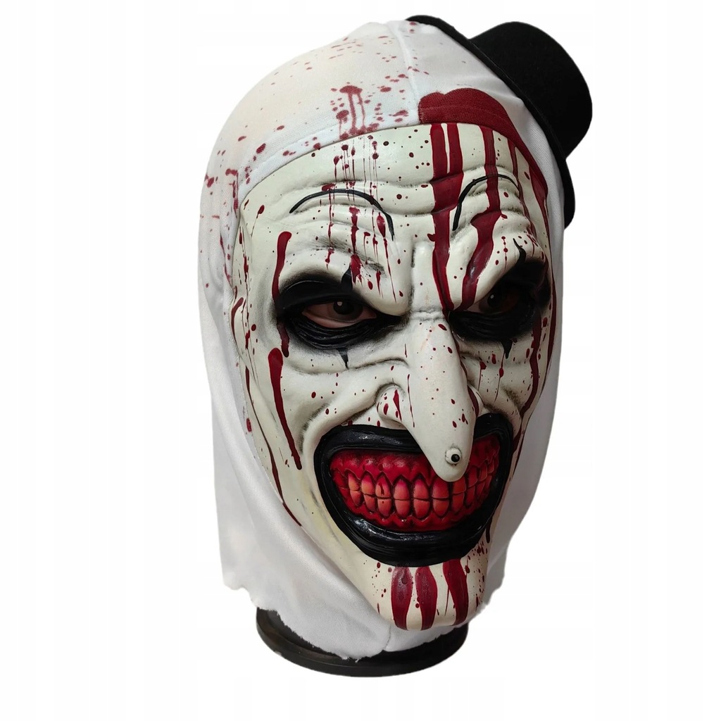 Scary Terrifier 3 Cosplay Mask Halloween Art The Clown Bloody Latex So ...