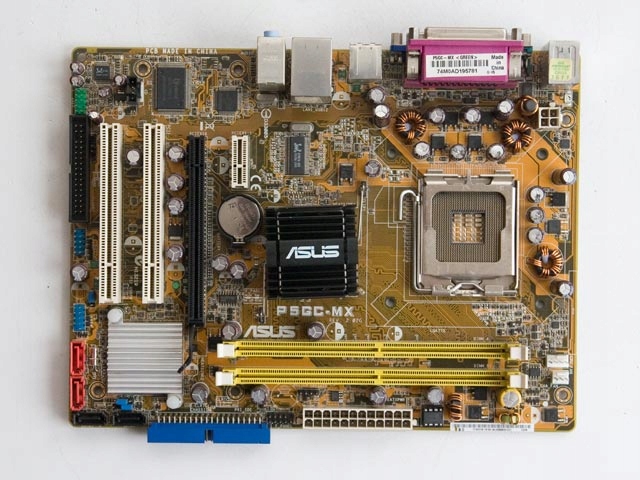 Płyta główna ASUS P5GC-MX microATX LGA775/DDR2 - 13491161557 - oficjalne archiwum Allegro