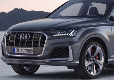 AUDI SQ7 4M FACELIFT 4,0 TDI PRZÓD KOMPLETNY LASER LUB MATRIX LIFT LZ7S ...