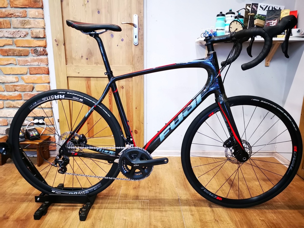 ROWER SZOSOWY, FUJI GRAN FONDO, SHIMANO 105, r58 - 12853764704 ...