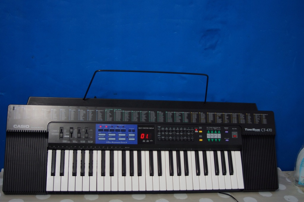 Keyboard Casio CT-470 +FUTERAŁ - 11476432574 - oficjalne archiwum Allegro