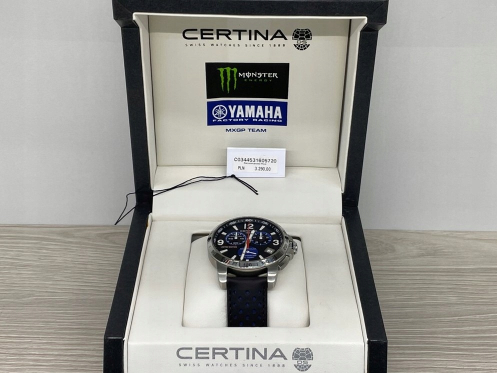 Zegarek Certina DS Podium YAMAHA Limited Edition - 13420855027 ...