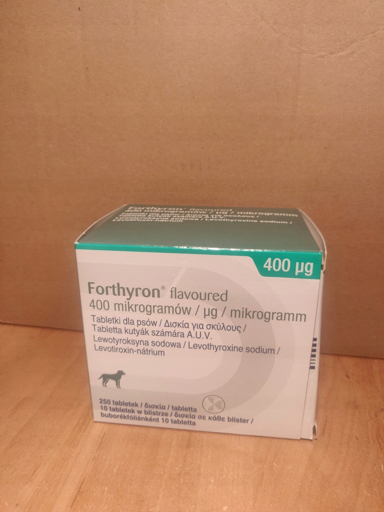 Forthyron 400 mcg dla psów - 12158844650 - oficjalne archiwum Allegro