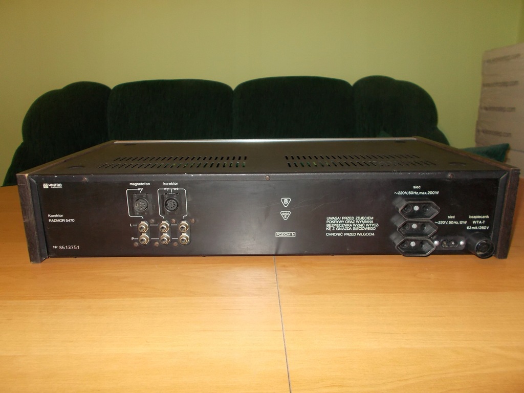 UNITRA RADMOR 5470 KOREKTOR GRAFICZNY - 12635013636 - oficjalne ...