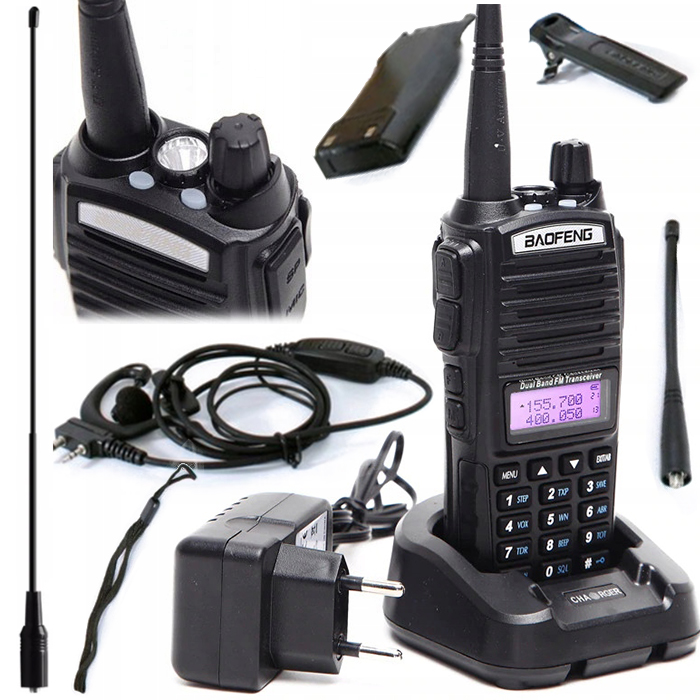 Baofeng UV-82 HT 5W Radiotelefon PMR NAGOYA NA-771 - 7836864125 ...