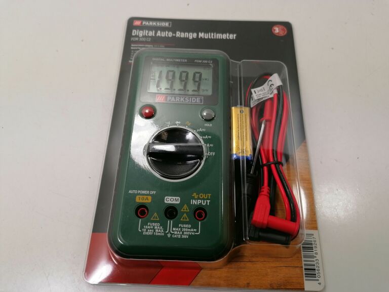 PARKSIDE CYFROWY MIERNIK UNIWERSALNY PDM 300 C2 - 10549129196 - oficjalne archiwum Allegro