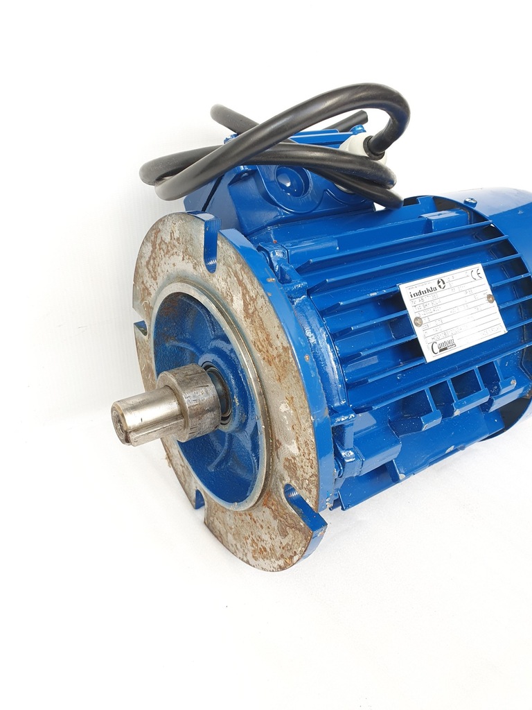 Silnik 1.5 KW Indukta SKh 90L-4 1410 r oś25 Nr774 - 11124015222 - oficjalne archiwum Allegro