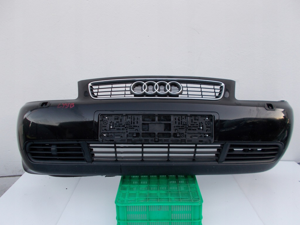 ZDERZAK PRZEDNI AUDI A3 8L LIFT XENON SPRYSKI LY9B - 12993991933 - oficjalne archiwum Allegro