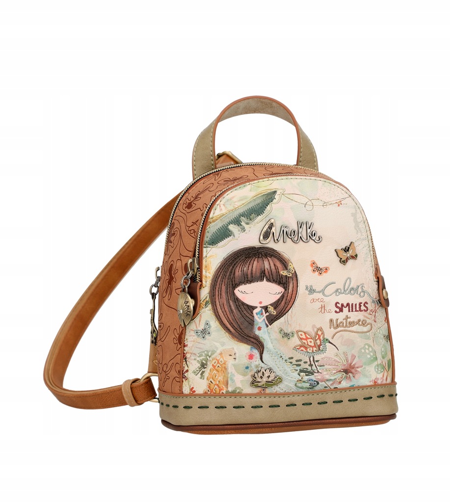 mini plecak ANEKKE stylowy damski miejski backpack Amazonia ...