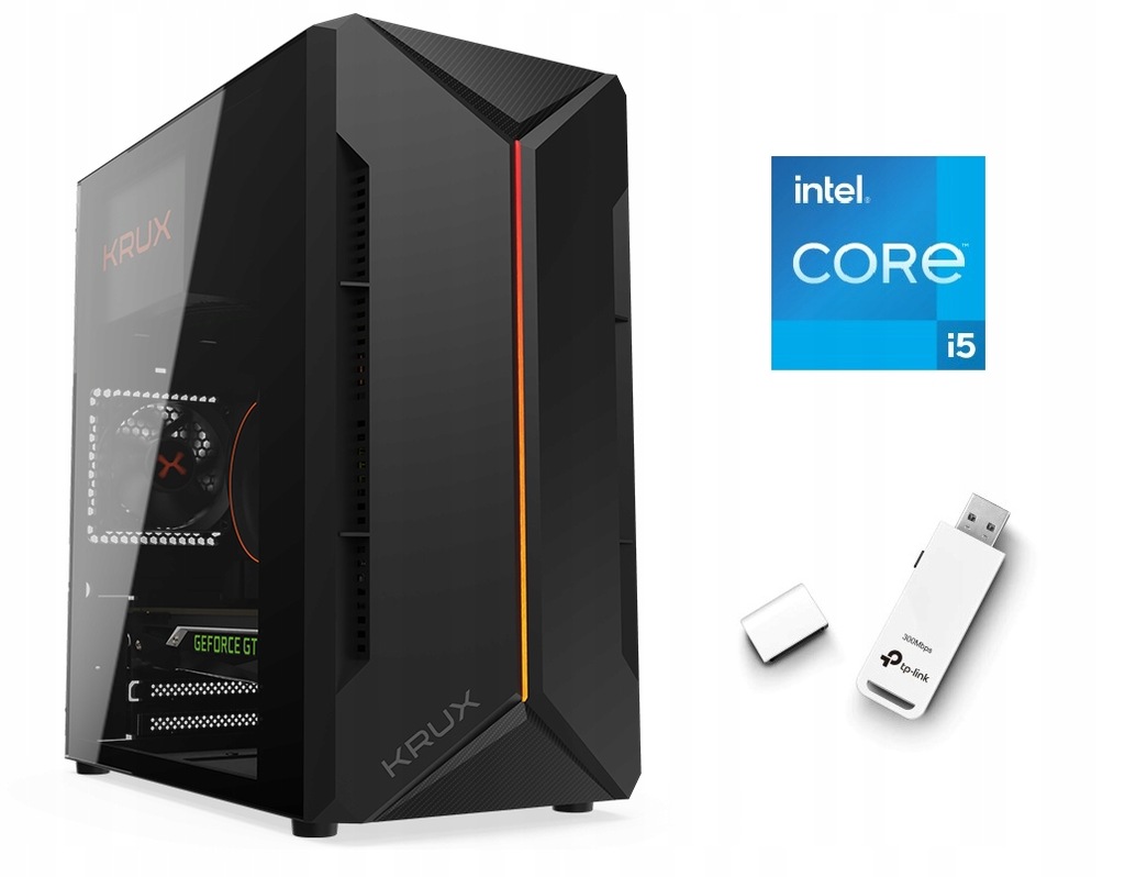 KOMPUTER GAMINGOWY do gier|CORE i5|16GB RAM|SSD 500GB|GTX 1070 8GB ...