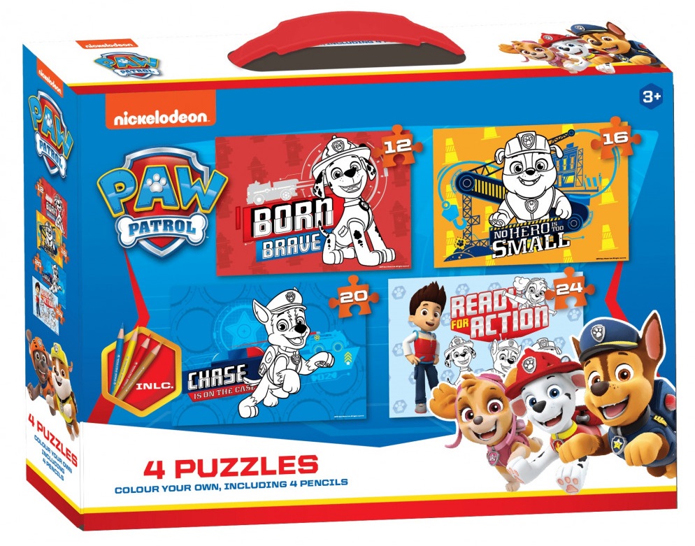 Купить РАСКРАСКА Щенячий патруль 4в1: отзывы, фото и характеристики на Aredi.ru (11534563406)
