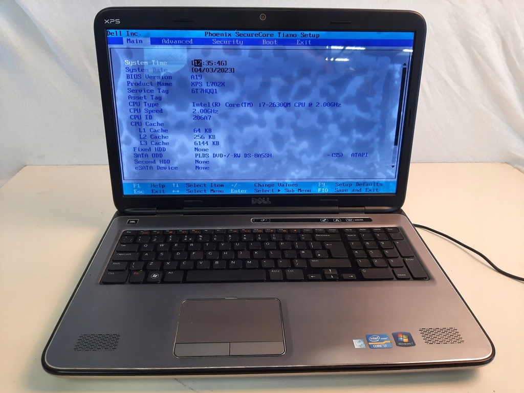 Dell XPS 17 L702X (2054028) - 13875677733 - oficjalne archiwum Allegro