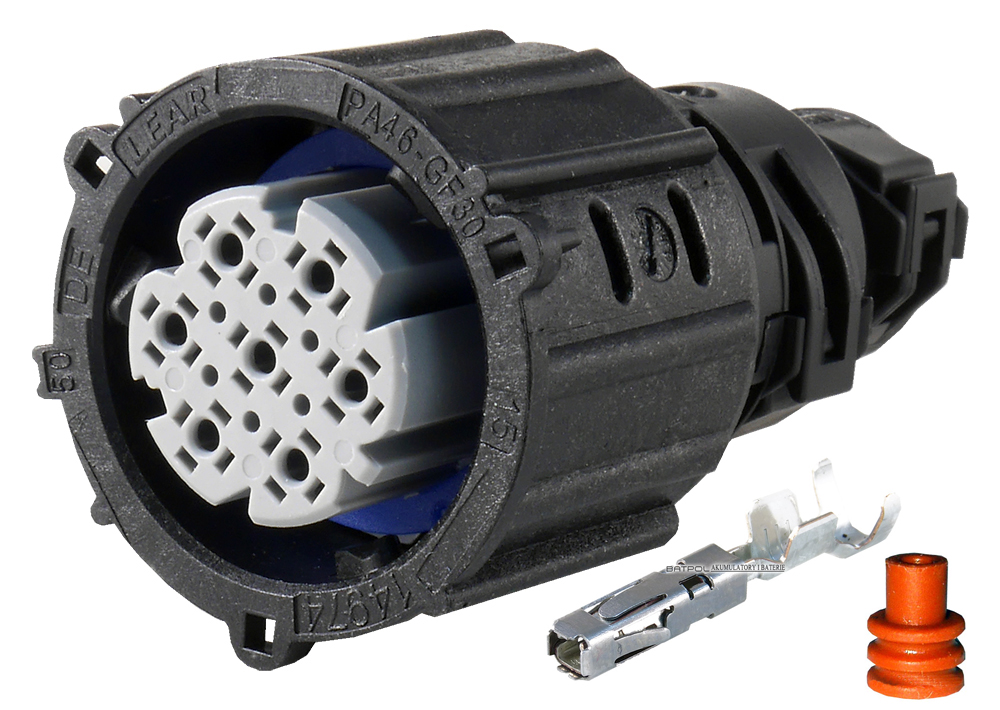 WTYK KOSTKA 7PIN LEAR LAMPY Daf XF CF Scania Iveco - 7503461402 - oficjalne archiwum Allegro