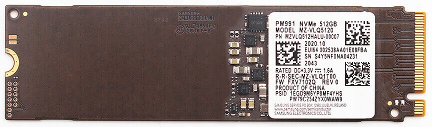 NOWY Dysk SSD SAMSUNG PM991 512GB M.2 PCIe NVMe - 13564777944 ...