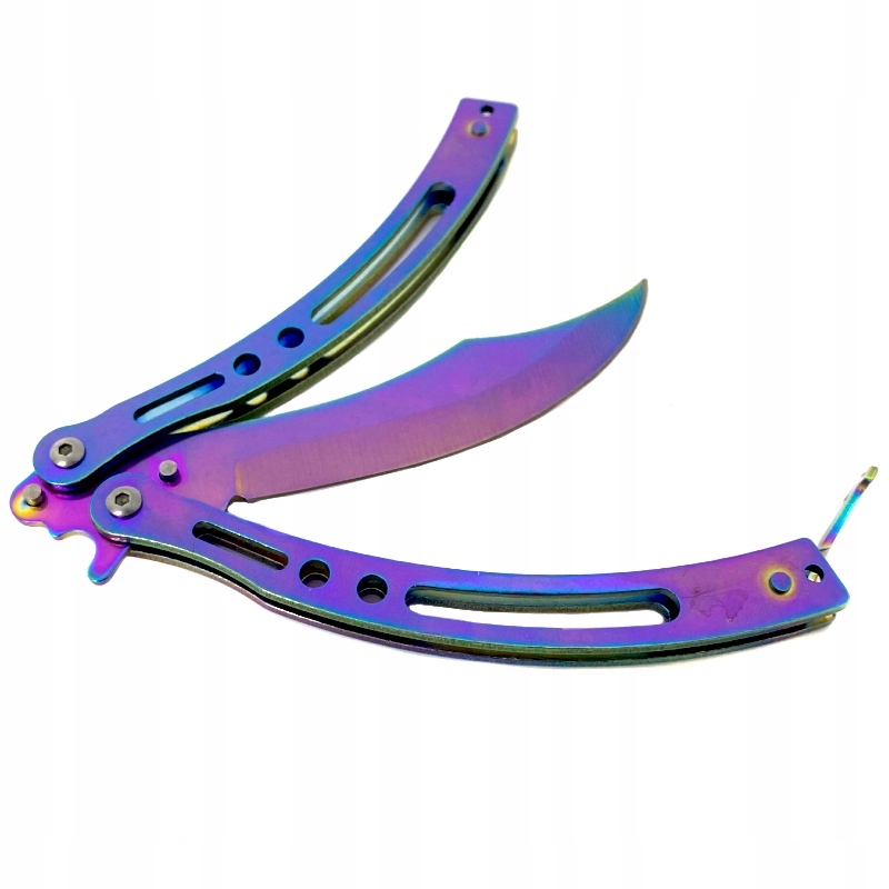 NÓŻ MOTYLKOWY TRENINGOWY MOTYLEK BALISONG CS:GO - 12183168858 ...