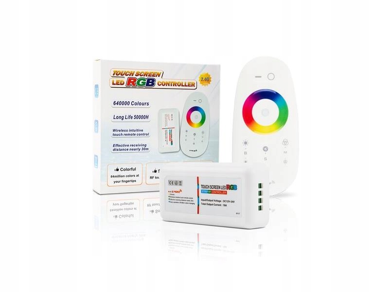 Sterownik RGB MiLight ODBIORNIK+PILOT 120W 1strefa - 11386674924 ...