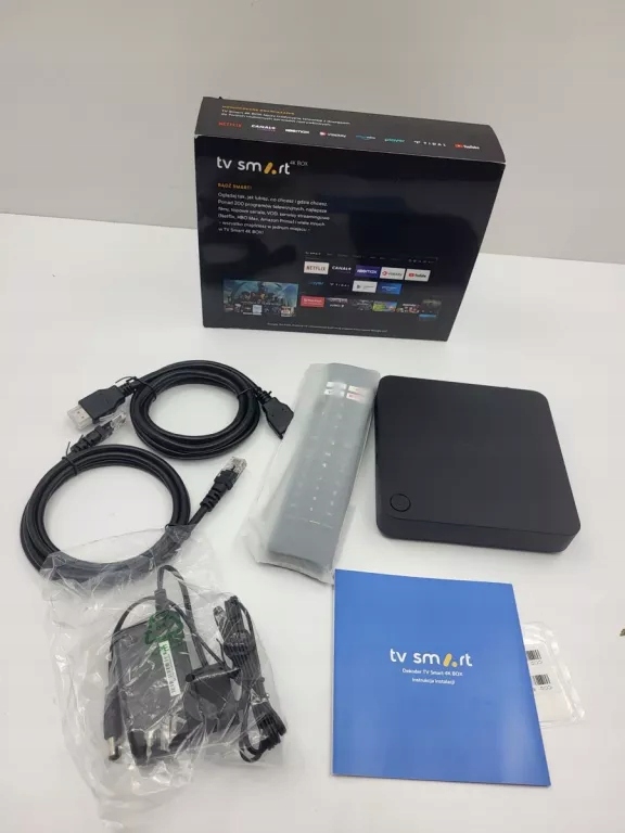 DEKODER TV SMART 4K BOX DV8988 IGŁA KOMPLET - 13758367738 - oficjalne ...