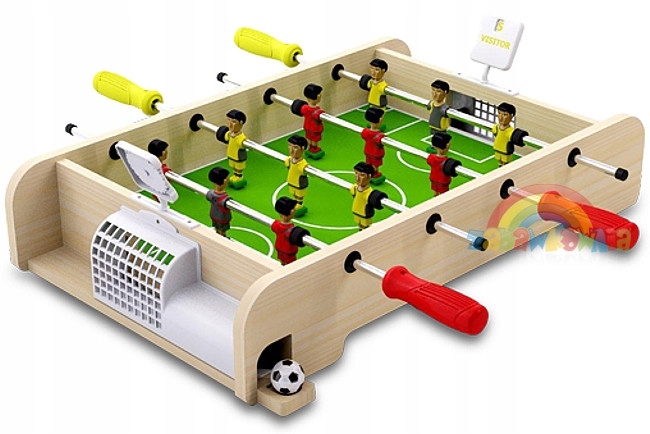 Trambambula piłkarzyki cymbergaj drewniane SUPER - 7776564152 ...