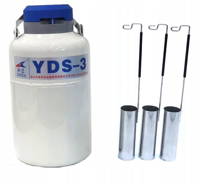 BUTLA POJEMNIK NA CIEKŁY AZOT NACZYNIE 3,15l YDS-3 - 12902073460 - oficjalne archiwum Allegro