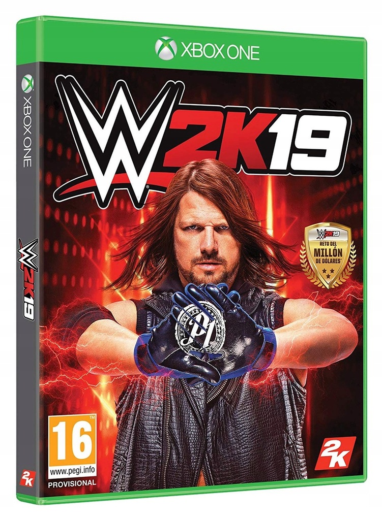 W' 2K19 WWE 19 WRESTLING XBOX ONE ELECTRONICDREAMS - 7576280329 ...