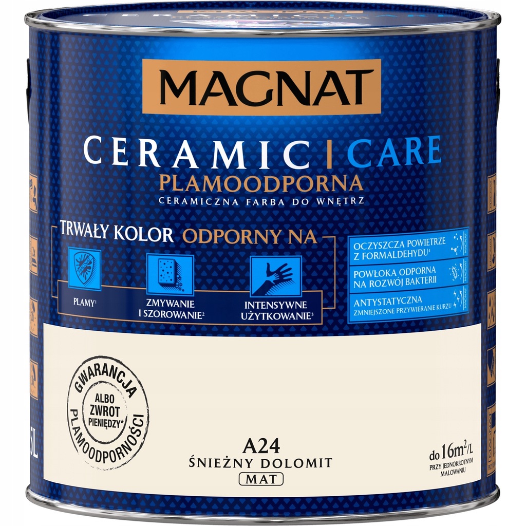MAGNAT CERAMIC CARE A24 ŚNIEŻNY DOLOMIT 2,5L - 13353906175 - oficjalne ...