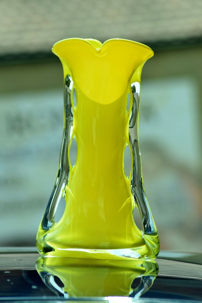 ŻÓŁTY/CYTRYNOWY WAZON PŁETWA REKINA TARNOWIEC - 12332331543 - oficjalne ...