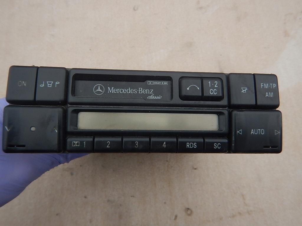radio mercedes becker BE2010 w124 - 9167837359 - oficjalne archiwum Allegro