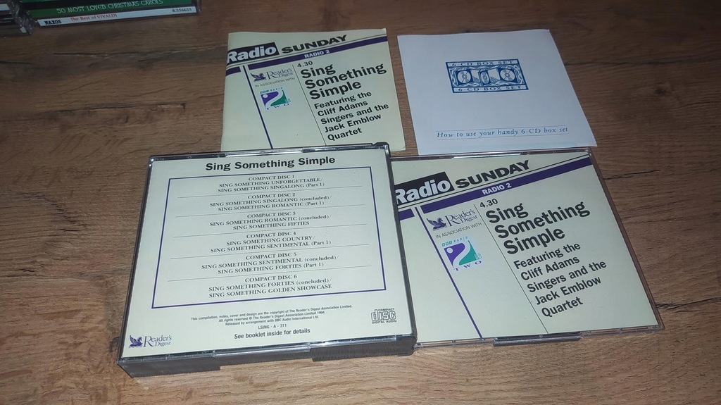 RADIO SUNDAY - SING SOMETHING SIMPLE - 6XCD - 13220668016 - oficjalne ...