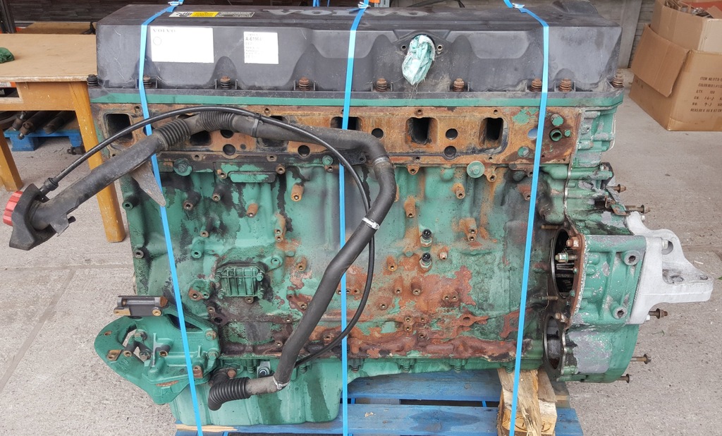 VOLVO FH 13 FM SŁUPEK SILNIKA SILNIK MANUAL D13A - 6991107748 ...