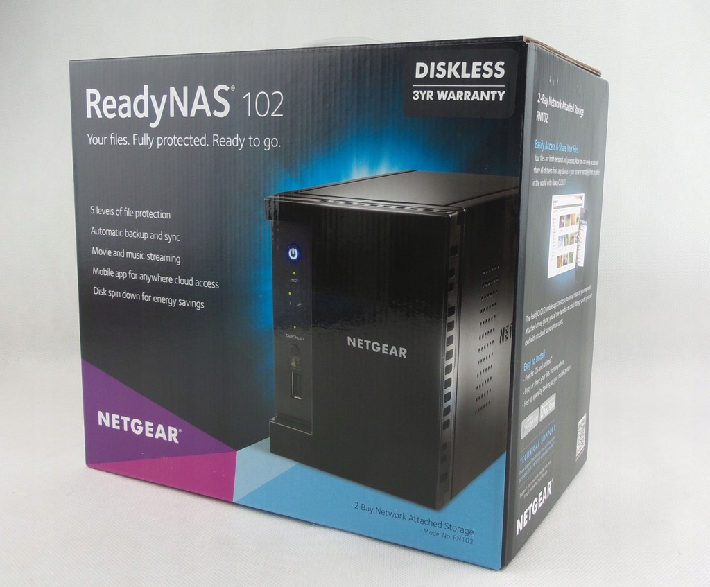Nowy ReadyNAS RN10200 8TB 2xSATA - 12536705197 - oficjalne archiwum Allegro