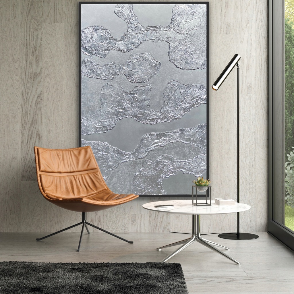 Obraz abstrakcyjny abstrakcja do salonu 100x150 cm - 13821572934 - oficjalne archiwum Allegro