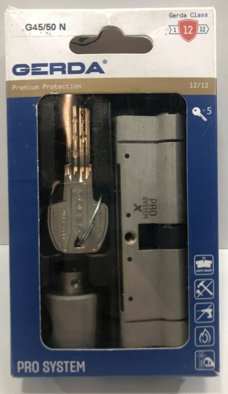 WKŁADKA DO ZAMKA PRO-SYSTEM G45/50 N GERDA - 11977236691 - oficjalne ...