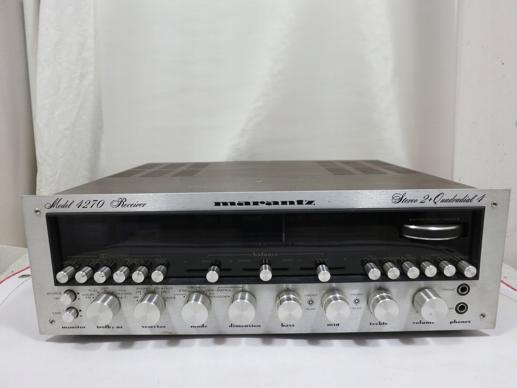 Amplituner Stereo Quadradial Marantz 4270 rok 1976 - 12889698771 ...
