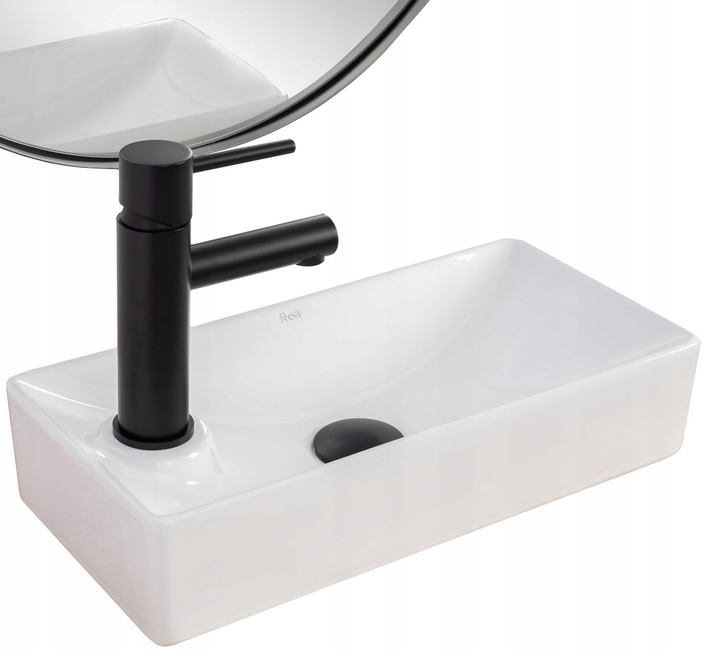 Umywalka Nablatowa Wisząca Prostokątna Jasper Rea - 12349022286 ...