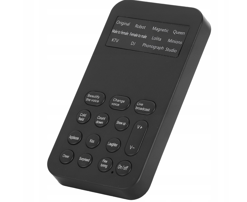 MODULATOR GŁOSU VOICE CHANGER - 12757721102 - oficjalne archiwum Allegro