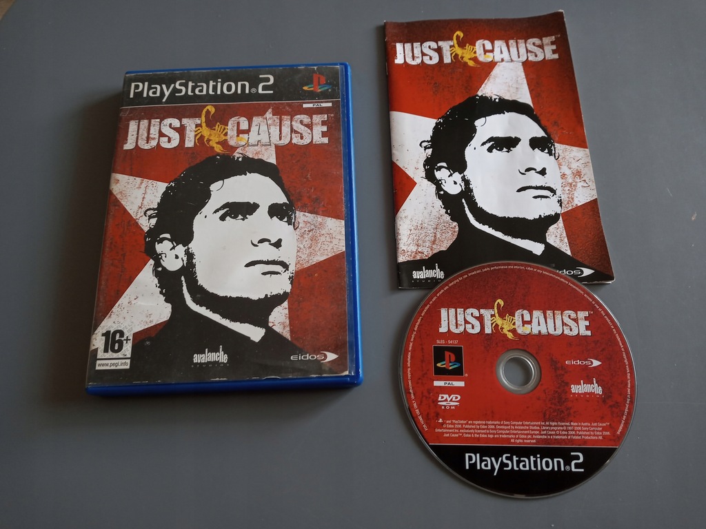 JUST CAUSE PS2 - 12243544566 - oficjalne archiwum Allegro