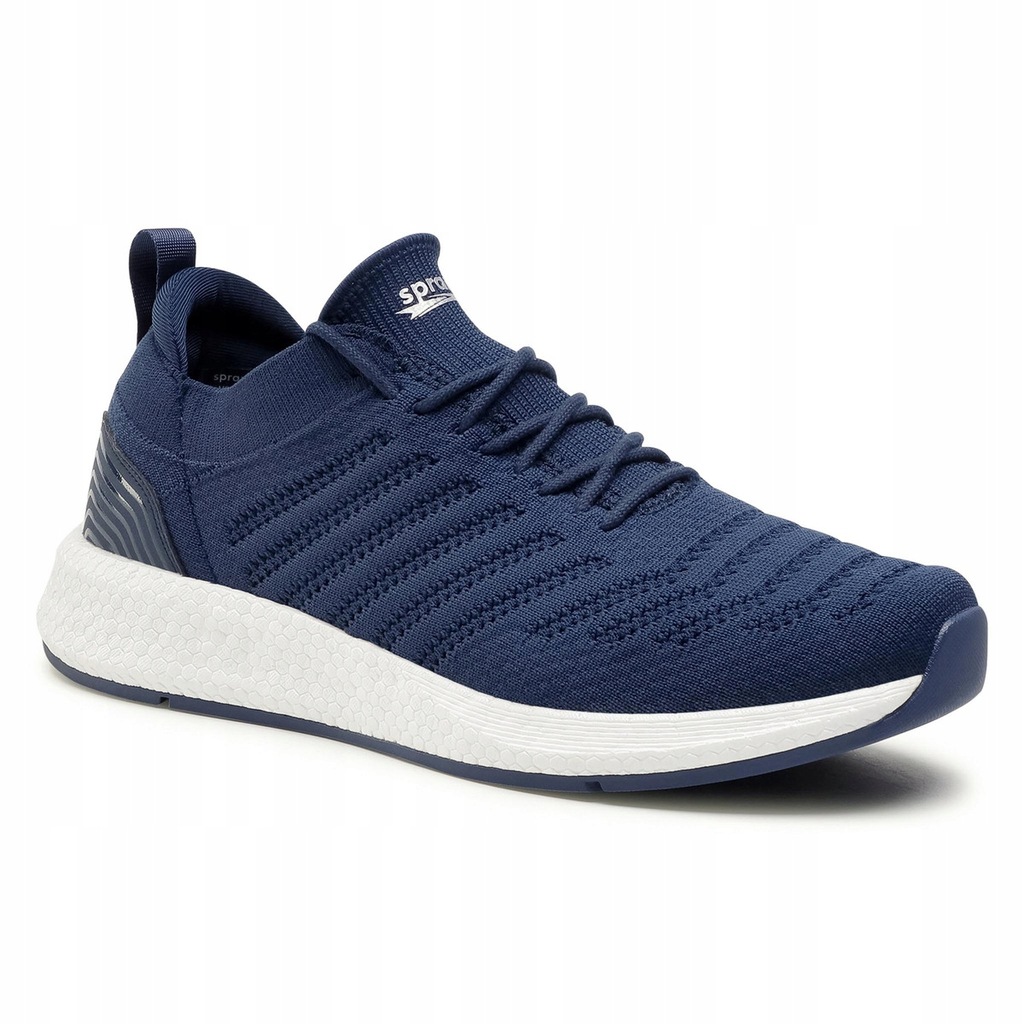 Buty męskie adidasy Sprandi MP07-GVA granatowe 45 - 11690688215 - oficjalne archiwum Allegro