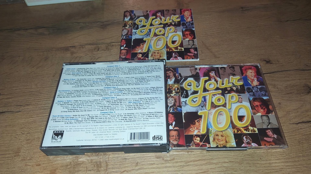 Your Top 100 - 5XCD - 13674415186 - oficjalne archiwum Allegro