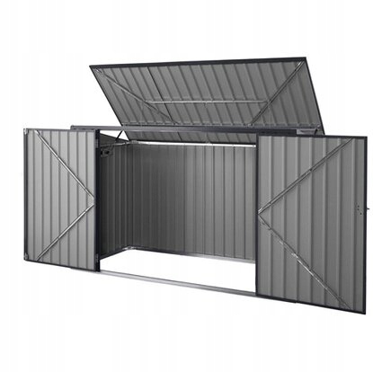 OBI Obudowa pojemników na odpady 3 x 240 L - 11132466136 - oficjalne archiwum Allegro