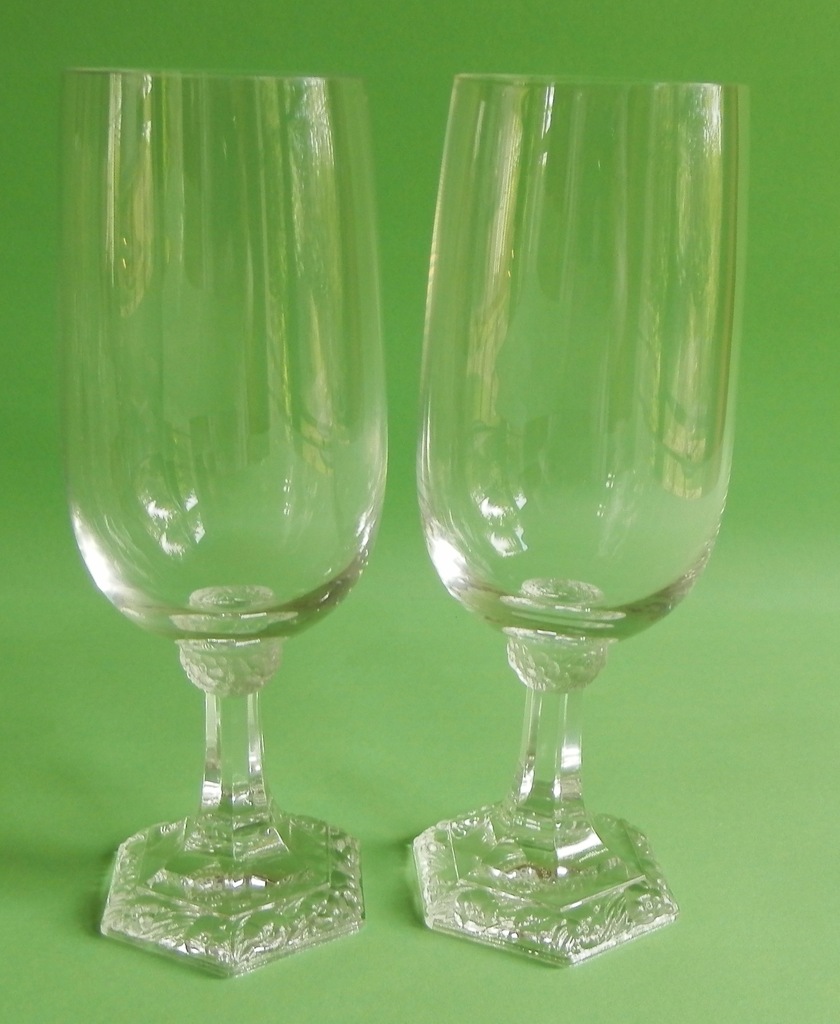 ROSENTHAL MARIA DWA KRYSZTAŁOWE KIELISZKI 18,5 CM - 10784892683 ...