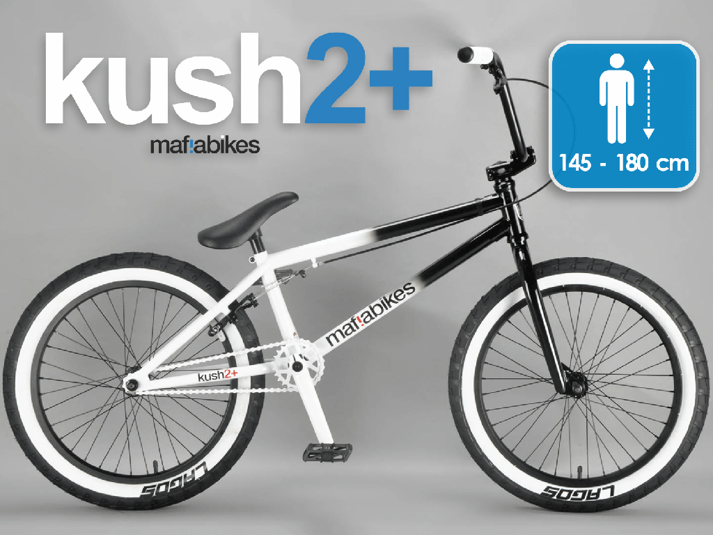 Rower BMX 20" MAFIABIKES Kush2+ Monochro 2019 - 7658997194 - oficjalne archiwum Allegro